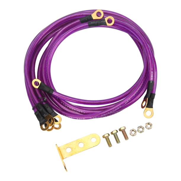 Battery Inverter Cable,5pcs Pure Copper Battery Battery Inverter Wire ...