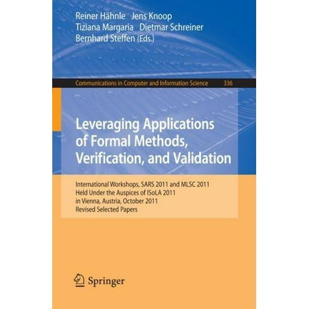 Leveraging Applications of Formal Methods, Verification, and Validation | Walmart Canada
