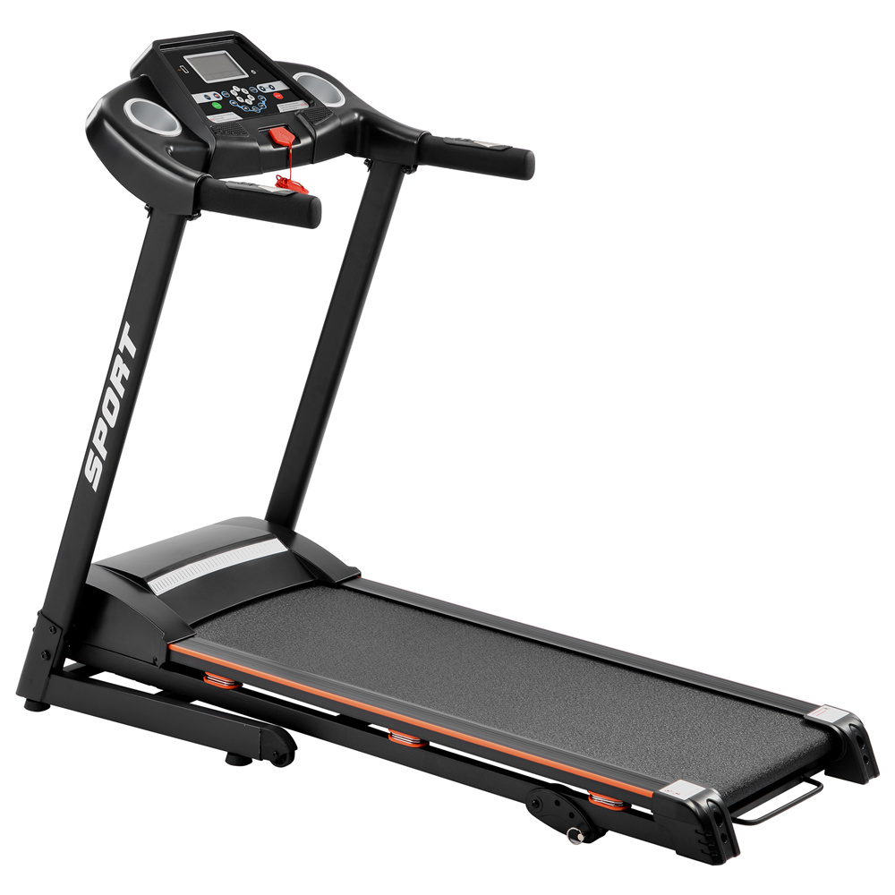 Folding Treadmill with Incline, Electric Motorized Running Machine with ...