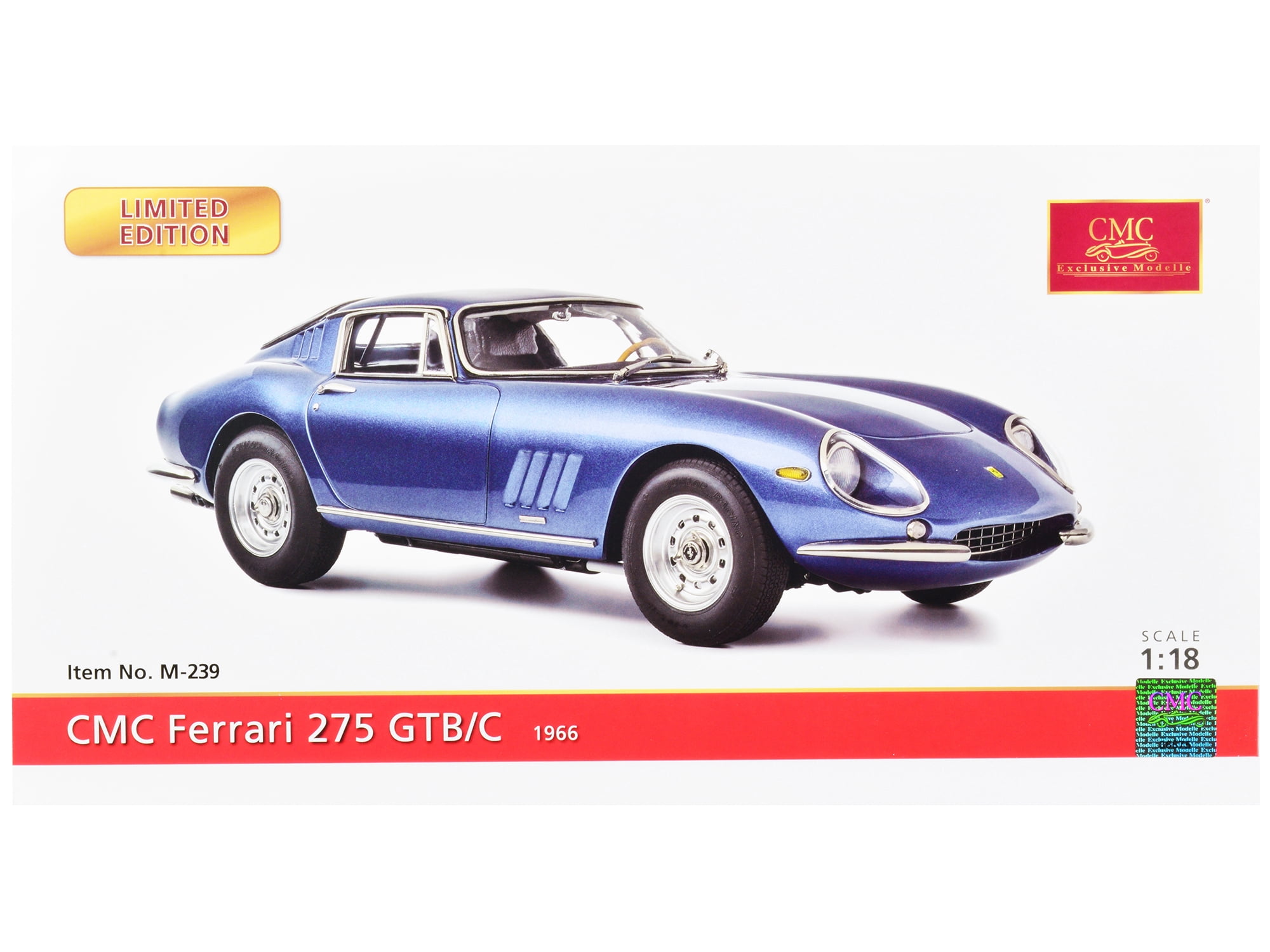 Buy 1966 Ferrari 275 GTB/C California Blue Metallic Limited Edition to ...