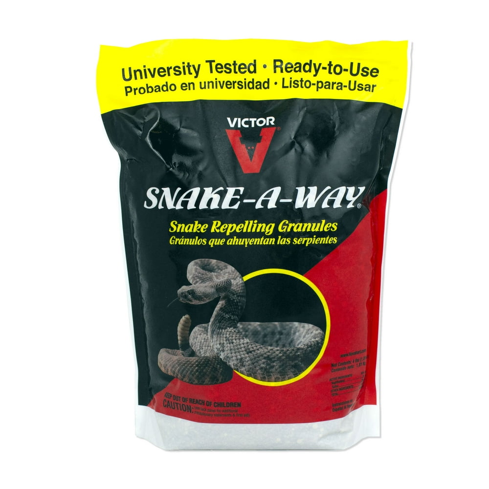 Victor Snake-A-Way Snake Repelling Granules – 4 lb - Walmart.com ...