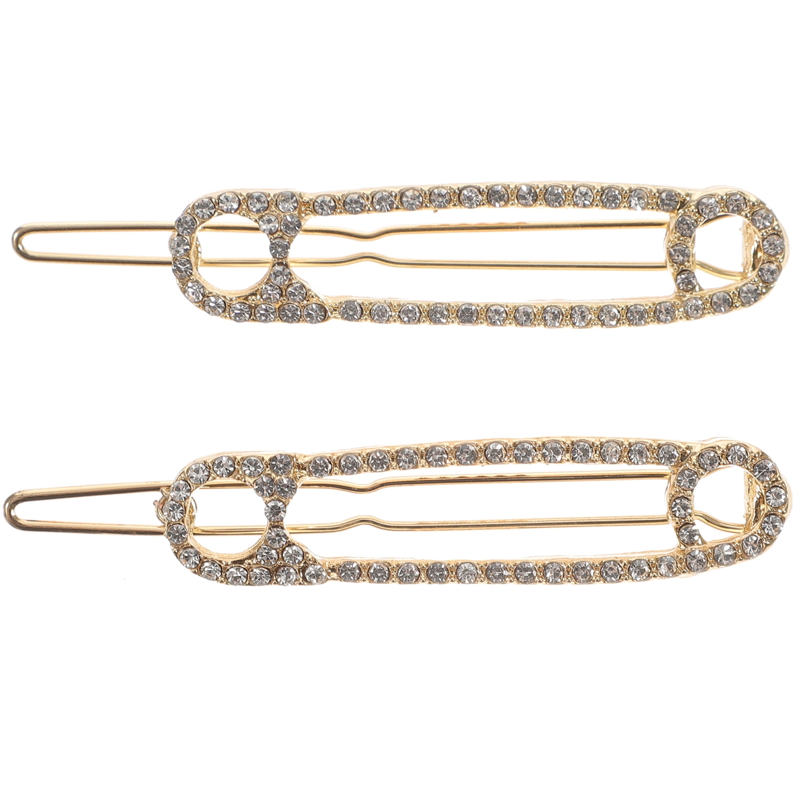 Click here for Etereauty 2pcs Safety Pin Hair Clips Rhinestone Ha... prices