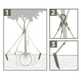 Expert Gardener Tree Stake Kit with Stakes, Vinyl Rope and Protective ...