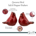Servette Home-Ceramic Red Bird Salt and Pepper Shaker Collectors ...