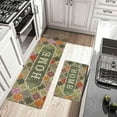 Bleum Cade Vintage Kitchen Rugs Anti Fatigue, Waterproof, 17'' x 30 ...
