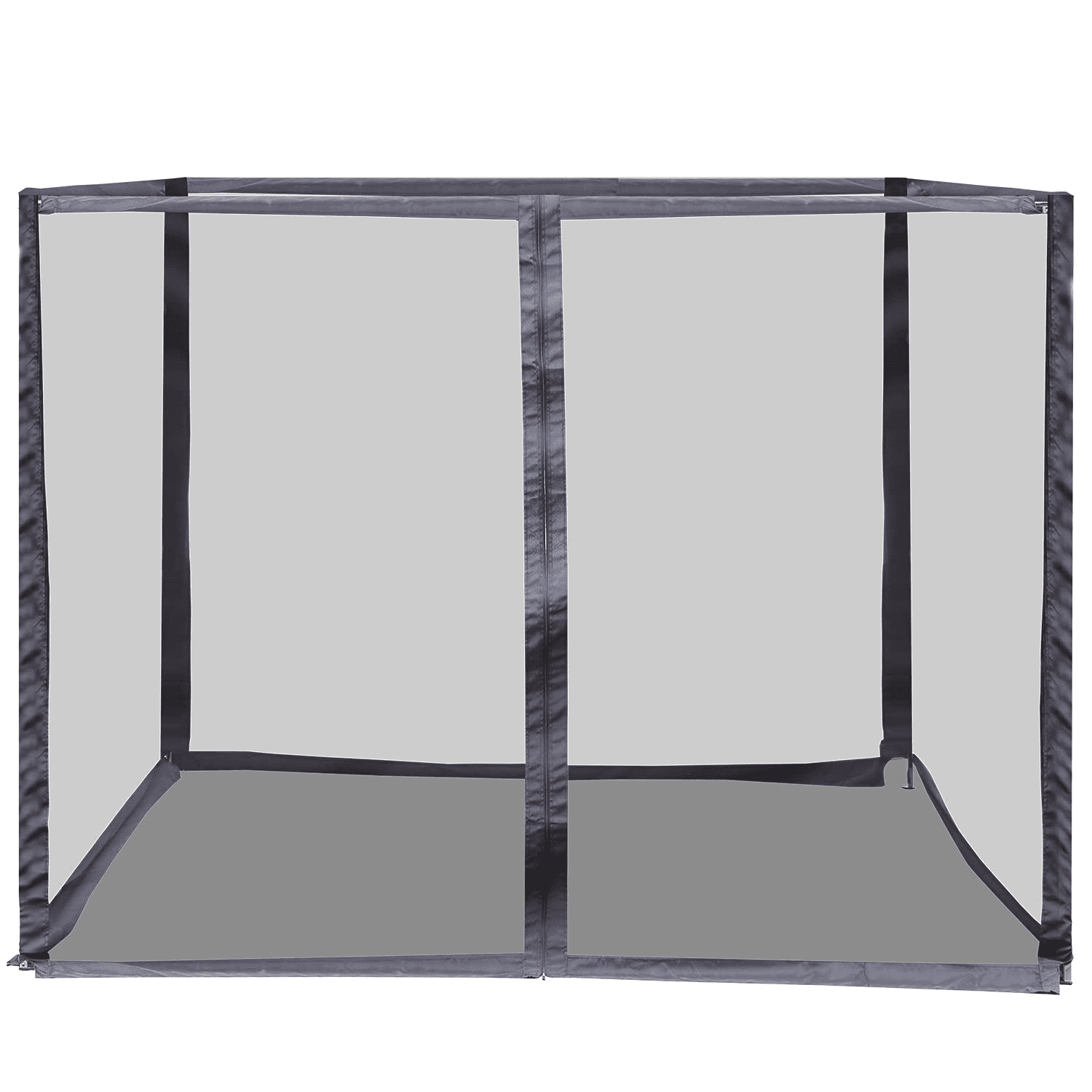 Outdoor Basic Replacement Mesh Netting Screen Walls for 10Ft Gazebo ...