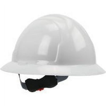 3M, MMMH801RUV, H-801R-UV Full Brim Hard Hat, 1 Each, White - Walmart.com