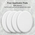 Wefuesd Lotion Applicator For Back Feet 3 Replaceable Pads With 1 Long