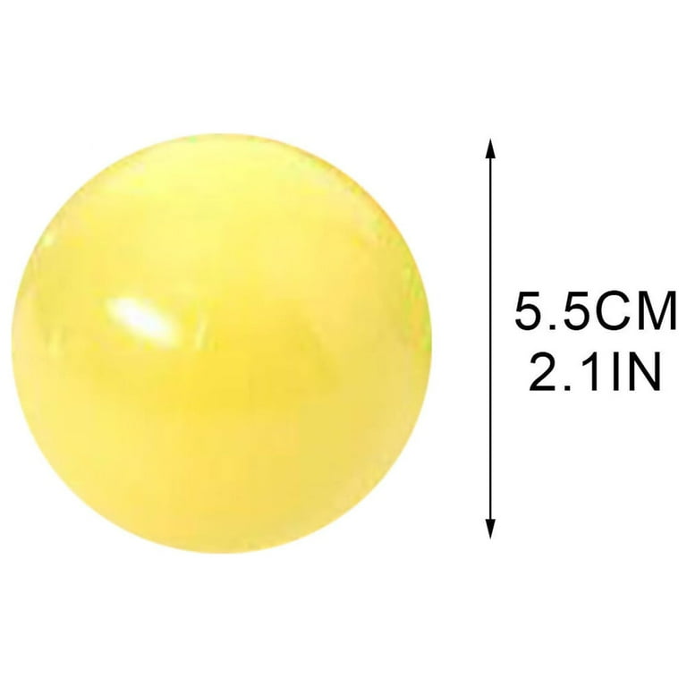 Yellow Marble Ball