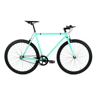 Golden Cycles Single Speed Fixed Gear Bike with Front & Rear Brakes ...