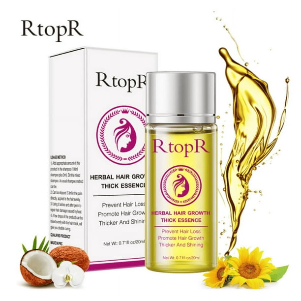RtopR Aceite herbal RtopR para el cabello 20ml - Nutre el cuero ...