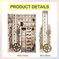 1Pc PVC Clear Stamps with 1Pc Carbon Steel Cutting Dies Stencils for ...