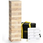 60 Block Giant Hardwood Tower Stacking Game - Walmart.com