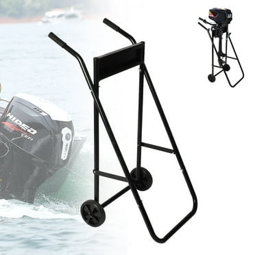 TUFFIOM Outboard Boat Motor Stand, Engine Stand Carrier Cart Dolly ...