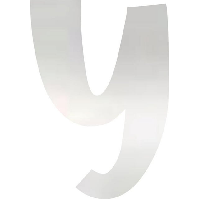 Acrylic Letter Y Blank Craft, 10'' Tall Clear Custom Wedding Reception Signage, DIY - Walmart.com