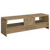 Pemberly Row 2-drawer Farmhouse Engineered Wood 59" TV Stand Brown ...