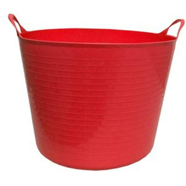 Tuff Stuff Products F12-RD 12 gal Flex Tub - Red - Walmart.com ...