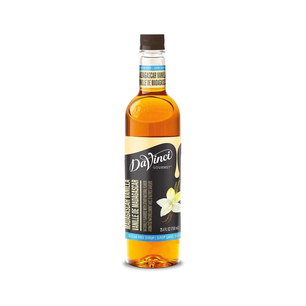 Da Vinci Sugar Free Syrup (750ml) Flavor: Madagascar Vanilla - Walmart.com