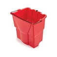 Rubbermaid Commercial Products WaveBrake® 18 QT Dirty Water Bucket, Red ...