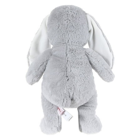 MINISO Lovely Sitting Rabbit Plush Toy Stuffed Doll Gift (Grey) 11 ...