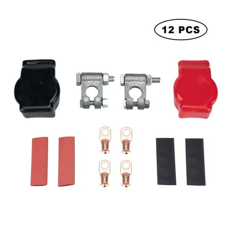 Ampper Spec Battery Terminal End Top Post Battery Terminal Set For ...
