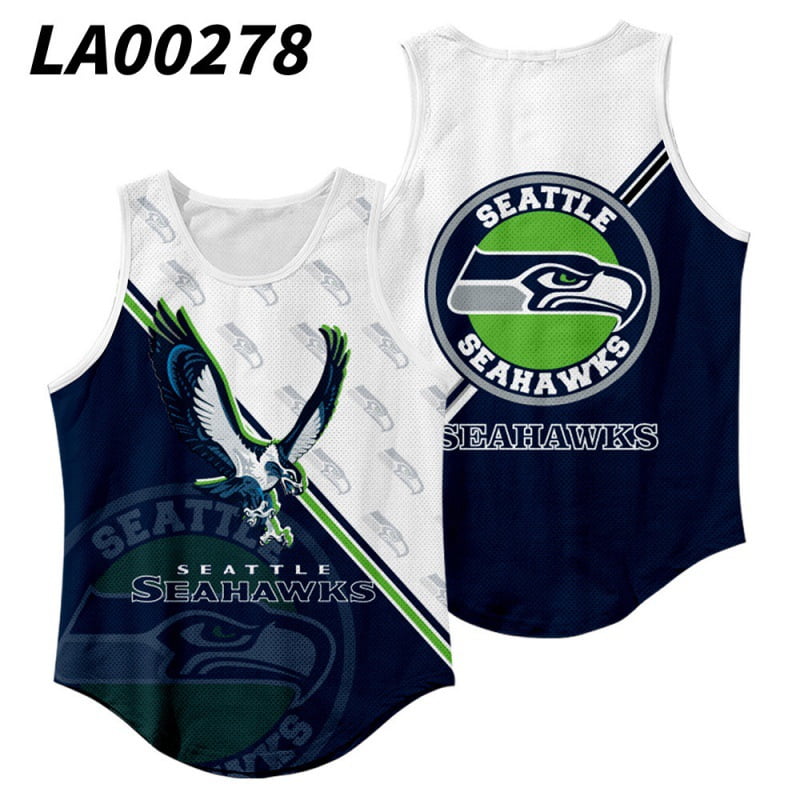 2025 New Mesh 3D Printed Nfl Team Uniforms Men'S Vests Football Vests ...