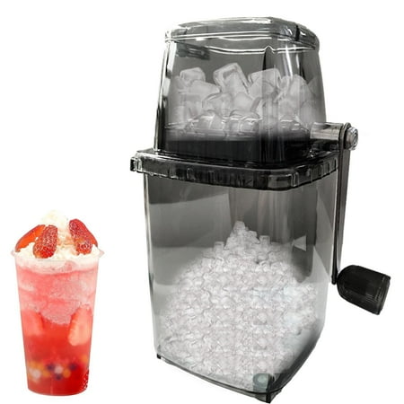 Ice Crusher Manual Rotary Ice Crushers Cocktails Slush Machine Ice Cube ...