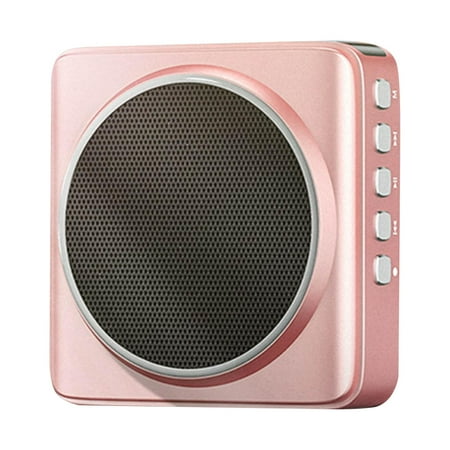 Rechargeable Voice with Mic Support USB TF Card Megaphone Loudspeaker ...