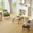 Oxdigi Waterproof Peel & Stick PVC Vinyl Flooring Roll, Wood Plank Film ...