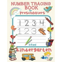 number tracing worksheets Ages 3+: trace numbers practice workbook for ...
