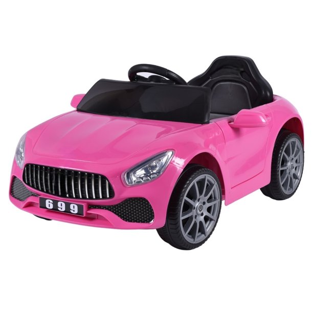Carro Montable Eléctrico Aeiou B003 Recargable Rosa | Walmart en línea