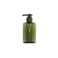 450ml (15.2oz) Pump Bottle Dispenser Refillable Square Plastic Lotion ...