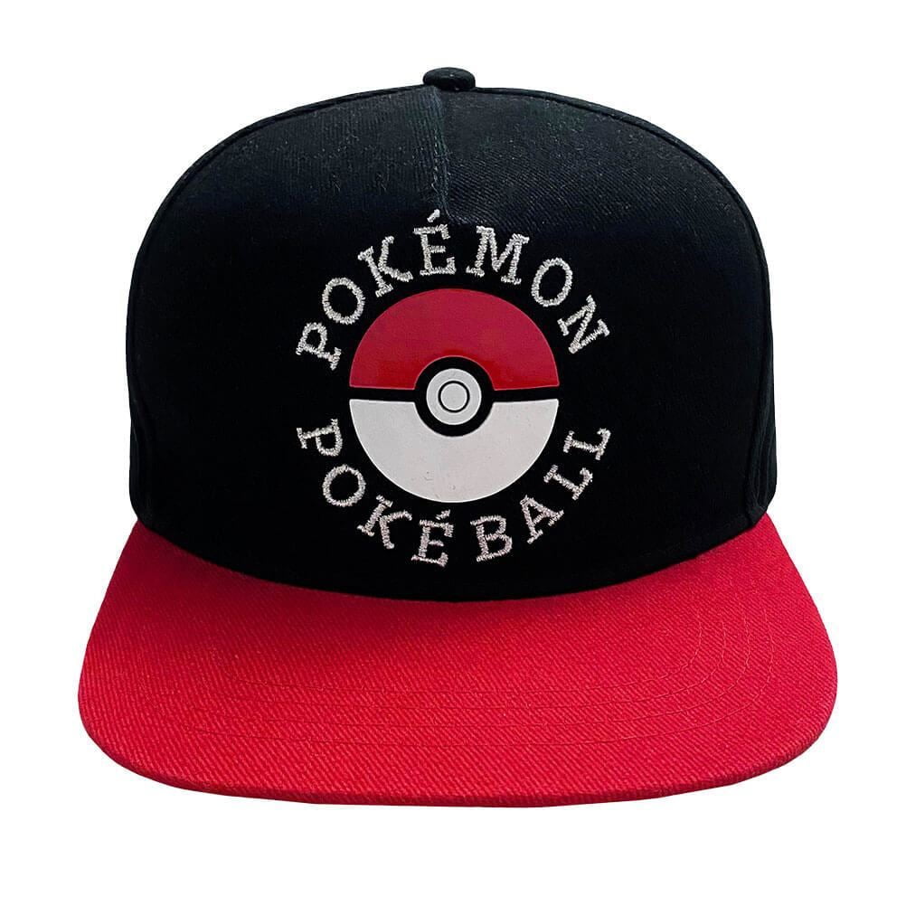 Pokemon Trainer Poke Ball Snapback Cap - Walmart.com
