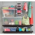 Iris Plastic Buckle Up Storage Box, Stackable Containers with Lids, 12. ...