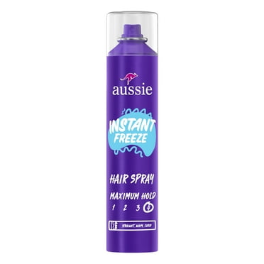 Aussie Instant Freeze Sculpting Mousse, Mousse for Curly Hair, Straight ...
