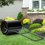 "Costway Steel Manual Hand Push Lawn Roller, 16""x 20"", Water-filled ...