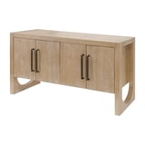 Pemberly Row Modern Wood Sideboard Dining Sideboard Fully Assembled ...