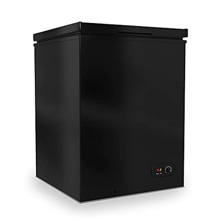 3.5 Cu Ft Compact Chest Freezer, with Removable Basket, Flip-up Lid ...