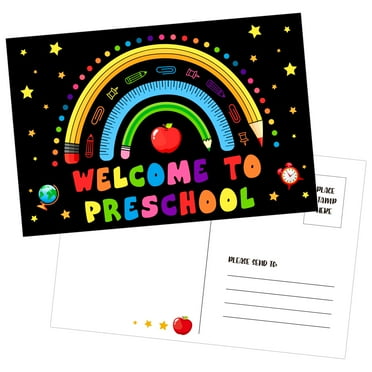 WaaHome 30pcs Welcome to Our Class Postcards 4''X6'' Welcome Back to ...