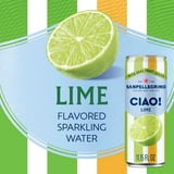 Sanpellegrino CIAO Lime Sparkling Flavored Water with Real Fruit Juices, 6 Pack - Walmart.com