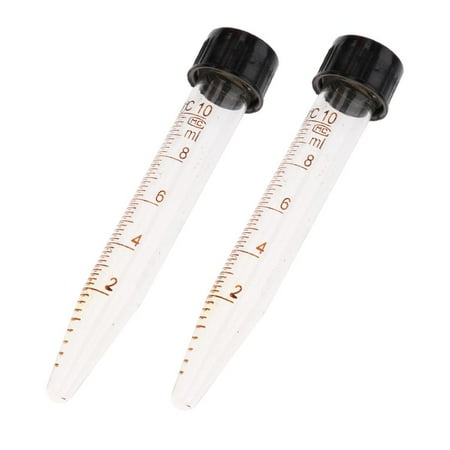 10ml Conical Centrifuge Tube with Screw , Graduated Marks (Pack of 2 ...