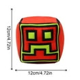 Geometry Dash Plush Toys, 5" Geometry Dash Stuffed Animals, 3D Plushies ...