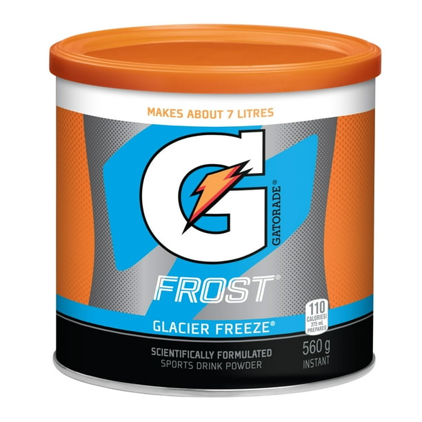 Gatorade frost Glacier Freeze Sports Drink Powder 560 g, 560g - Walmart.ca