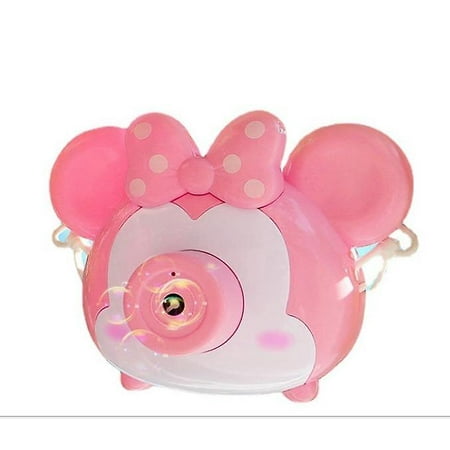 Disney Minnie Electric Bubble Machine Kids Automatic Blowing Bubble ...