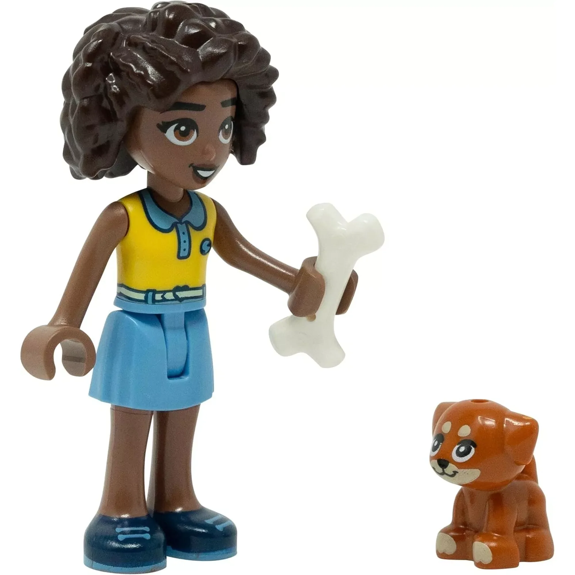 Click here for Lego Friends: Aliya Minifigure With Puppy Aira Com... prices