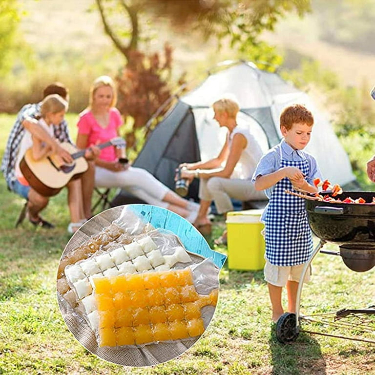 Disposable Ice Cube Bag 100 Pack (2400 Ice Cubes, 100 Bags), 44% OFF