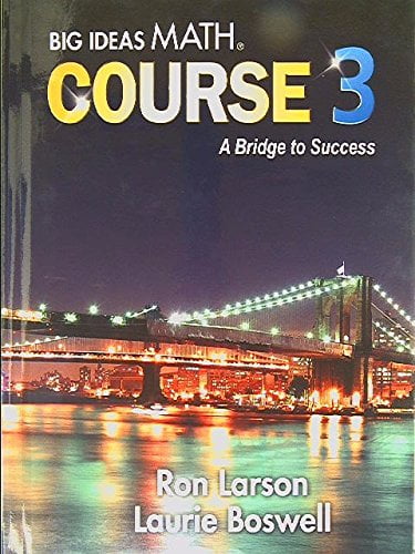 Pre-Owned Big Ideas Math, Course 3: A Bridge to Success, Student ...