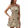 Tentacles Downward Square Neck Dress New Plus Size Elegant Women