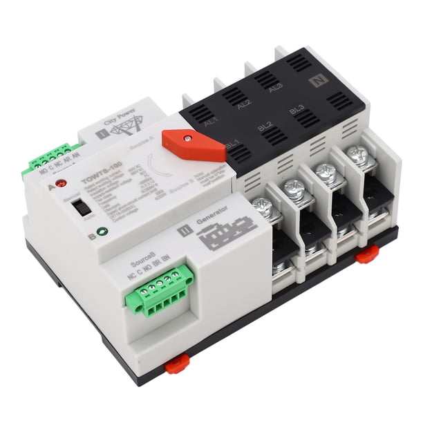 4P Double Power Automatic Transfer Switch Selector Switch Generator ...