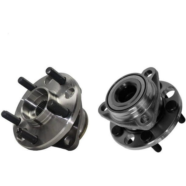 Front Wheel Hub Assembly Set - Compatible with 1984 - 2005 Chevy ...